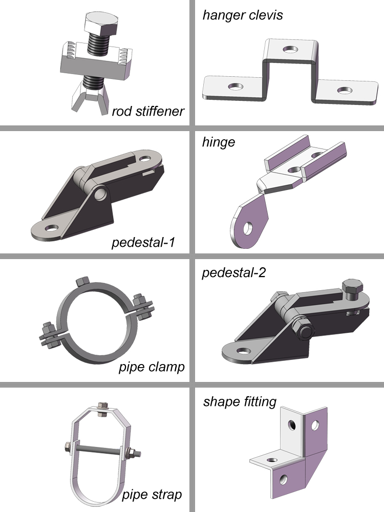 Anti-Seismic Bracing System Q235 Perforated C Bracket C Beam - YTSING