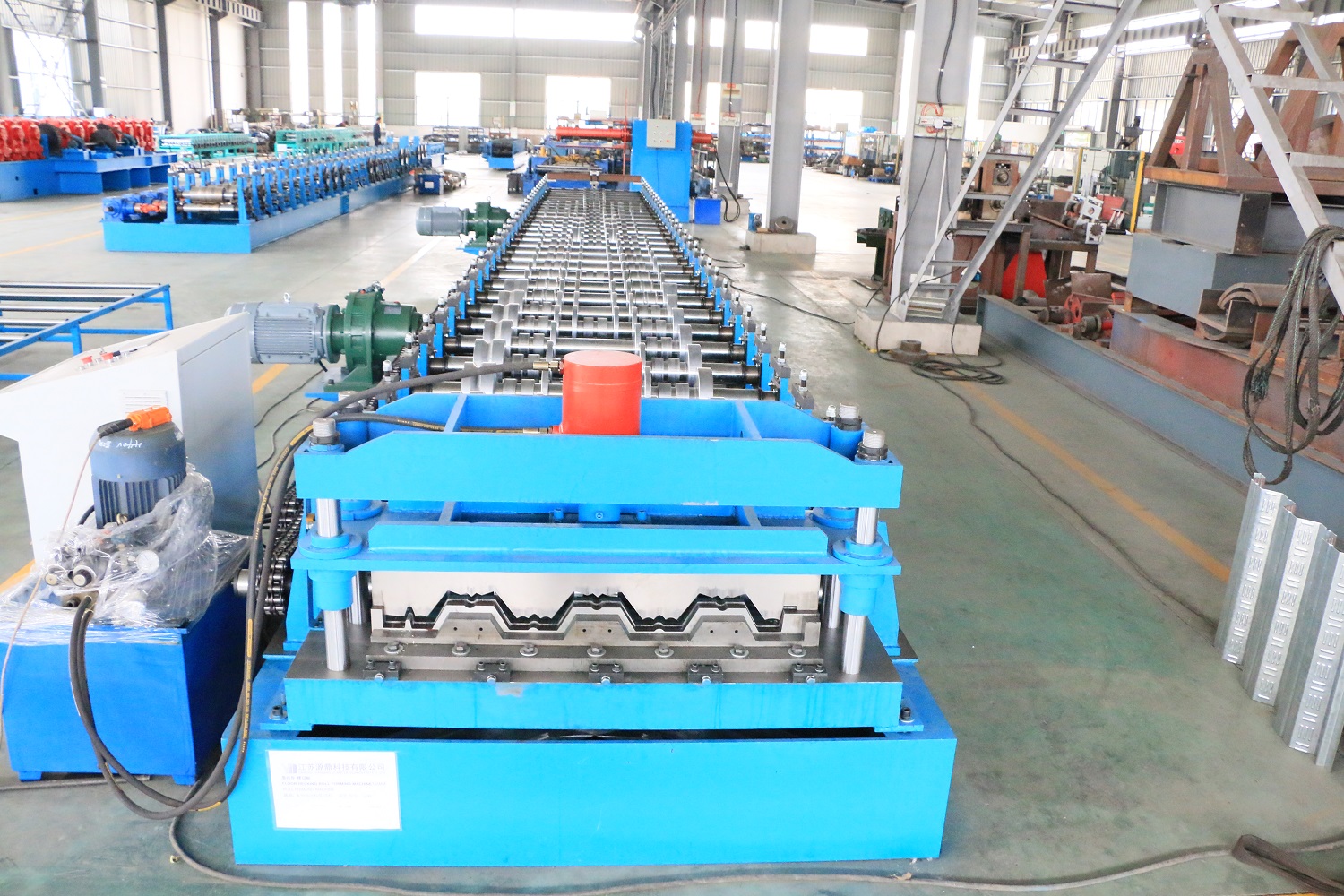 floor deck metal decking roll forming machine - YTSING