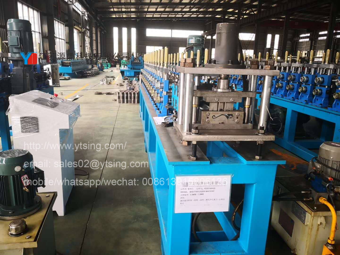 Steel Galvanized Rolling Door Roll Forming Machine/Roll-up Door Slat Making Machine Roller ...